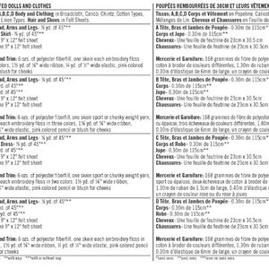 Simplicity 8539 Sewing Pattern - Stuffed Dolls - Etsy