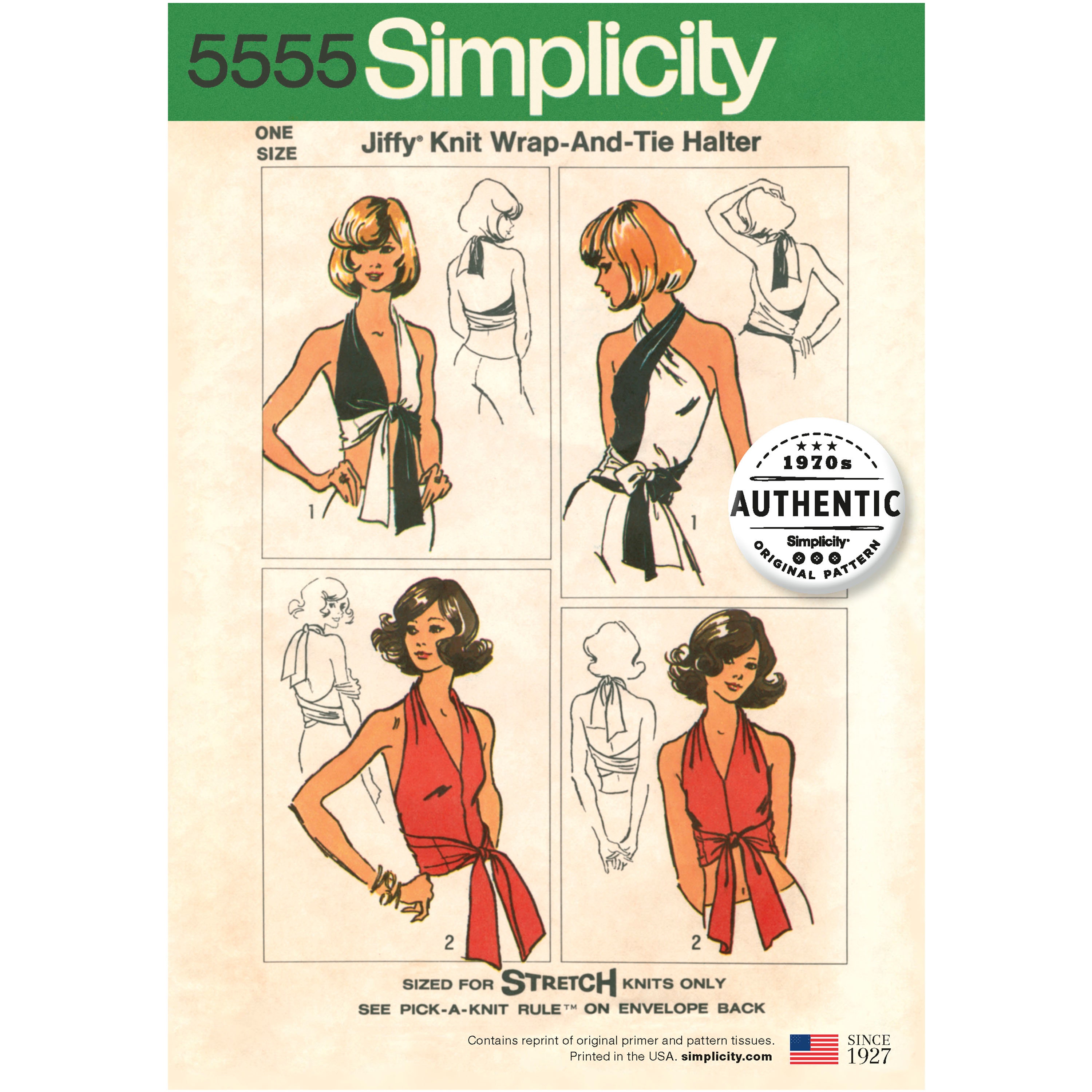 Simplicity 5555 Sewing Pattern Misses' 1970's - Etsy