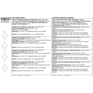 Simplicity 9427 Baby Sensory Blankets Sewing Pattern - Etsy