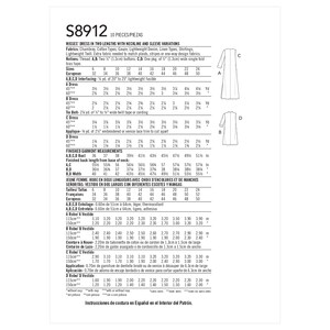 Simplicity 8912 Misses' Misses' Dress in Two Lengths With Neckline and ...