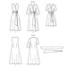Simplicity 9042 Misses' Wrap Dresses With Length and - Etsy