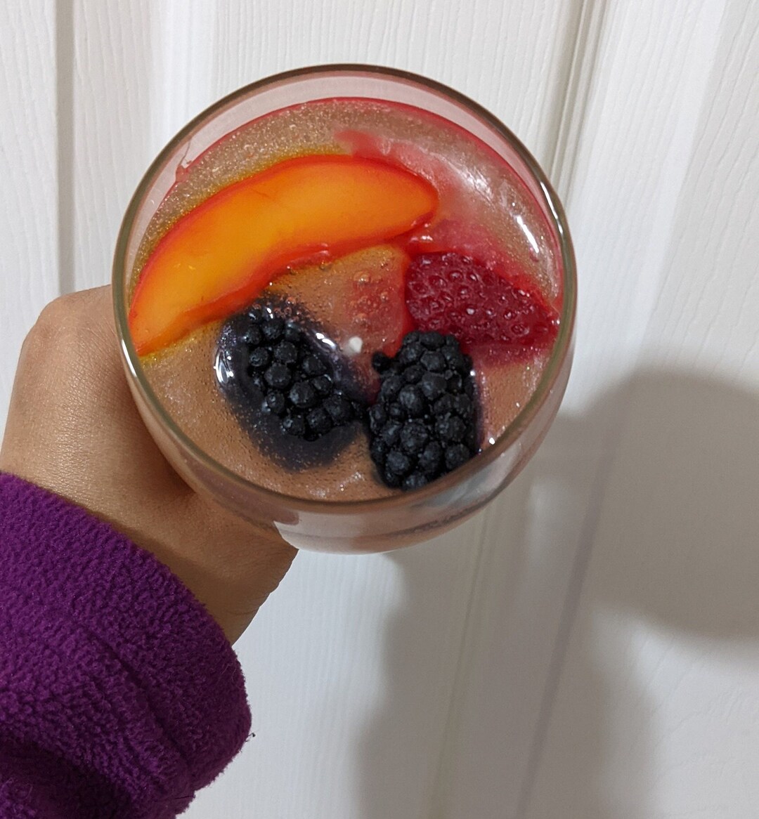 Mixed Fruit Sangria Mixed Drink Cocktail Inspired Gel Wax Candle - Etsy