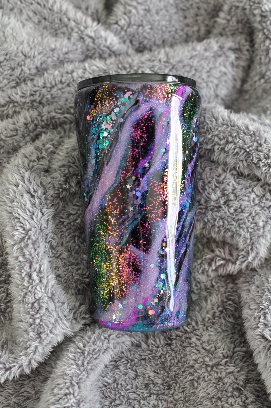 Milkyway Galaxy Glitter Tumbler Glitter Tumbler Epoxy Tumbler Outer ...