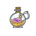 Pixie Dust Magical Ingredient Potion Bottle Bubble-free Stickers- Moon ...
