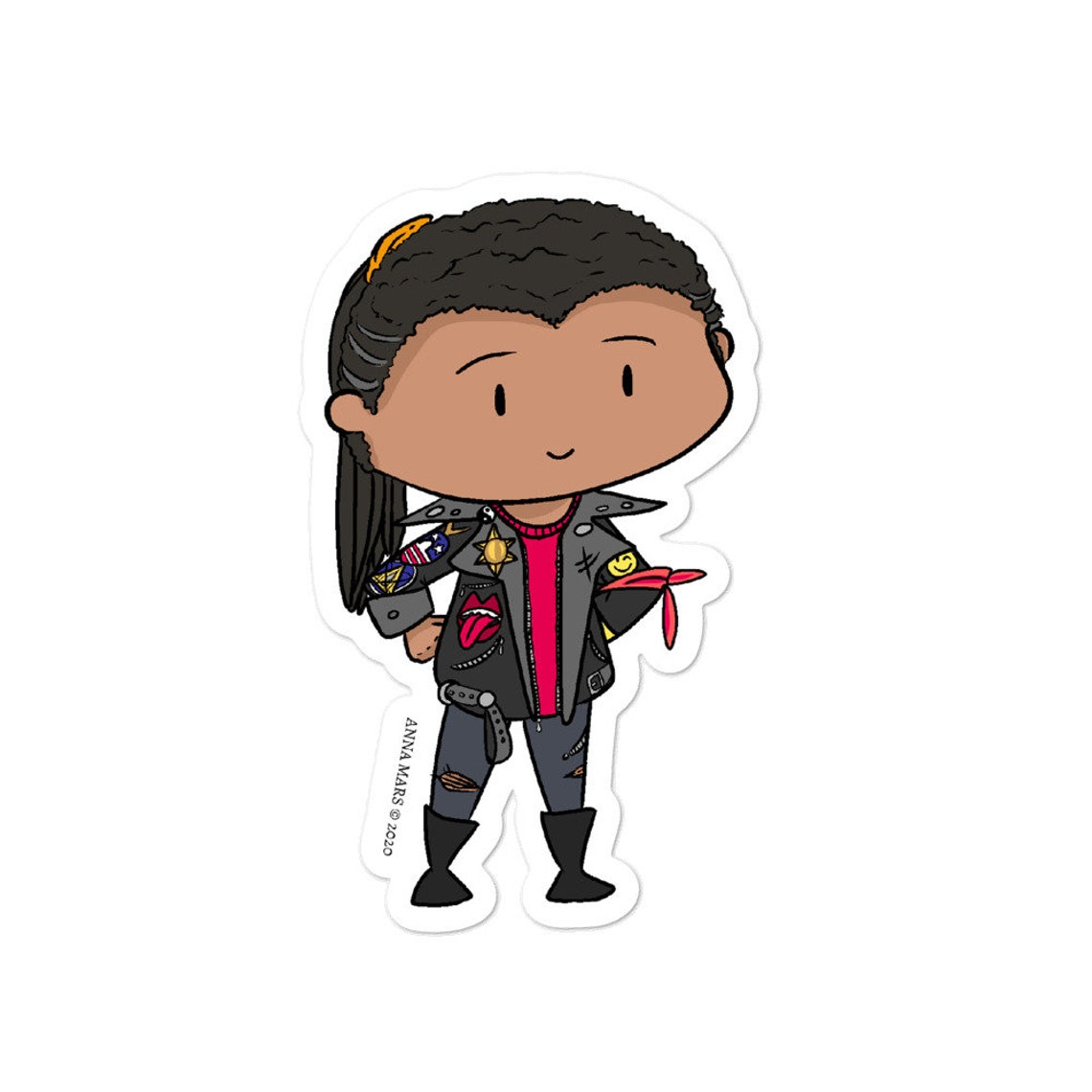 Red Dwarf Dave Lister Sticker Moon Flower Studio Bubble-free Stickers ...