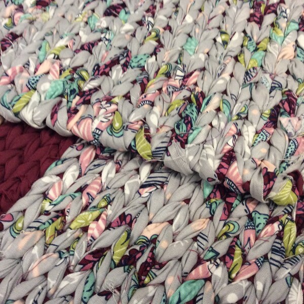 Twined Rag Rugs - Etsy