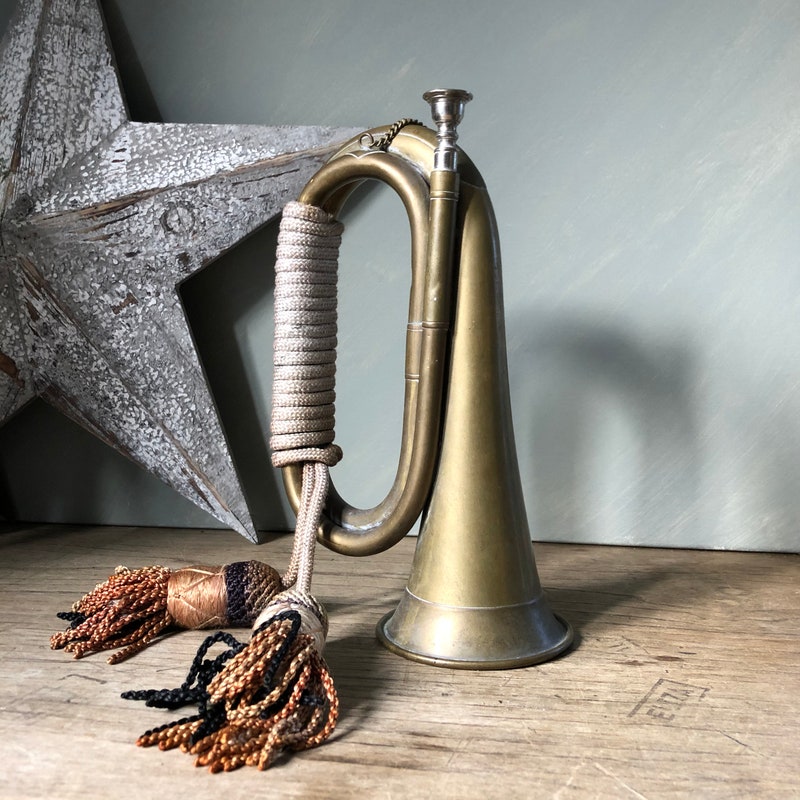 Vintage Military Bugle - Etsy UK