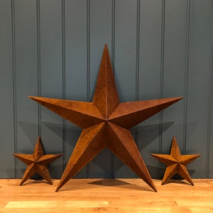 Rustic Barn Star // Amish Barn Star // Metal Star // Rustic Decor ...