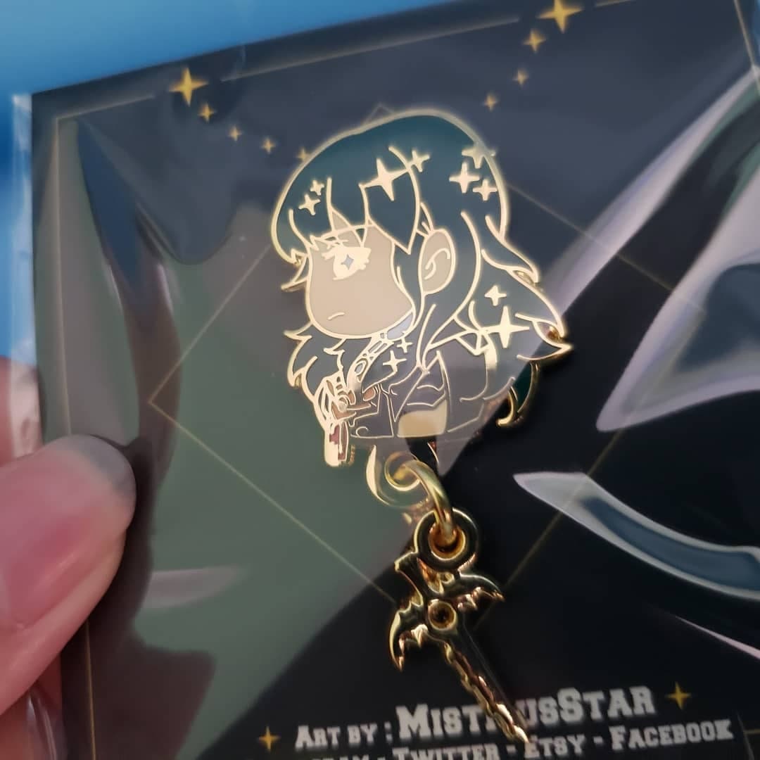 Byleth and Rhea Enamel Pins | Etsy