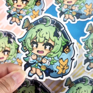 NEW Honkai Star Rail Vinyl Stickers Seelie Achron Luocha Dan Heng ...