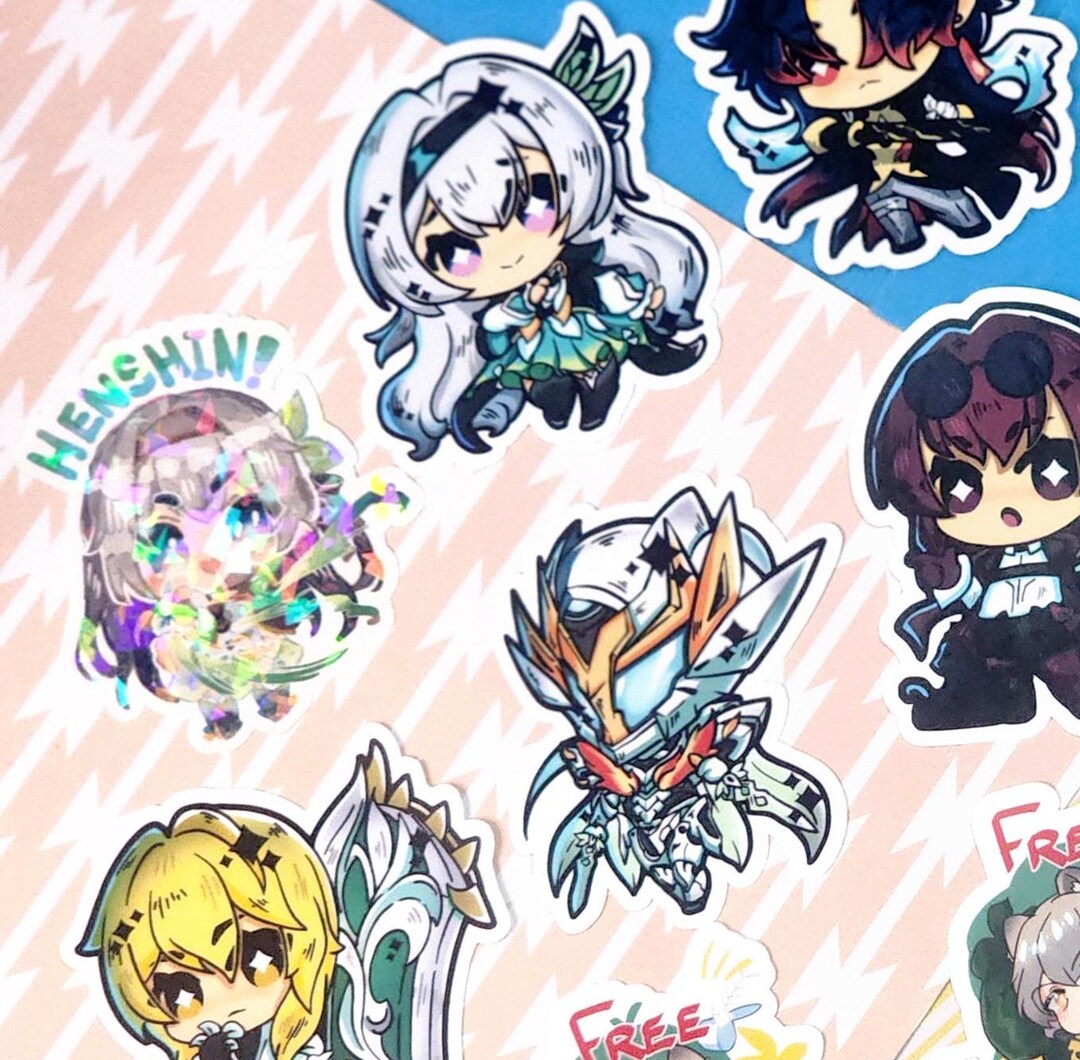 NEW Honkai Star Rail Vinyl Stickers Sam Firefly Henshin - Etsy