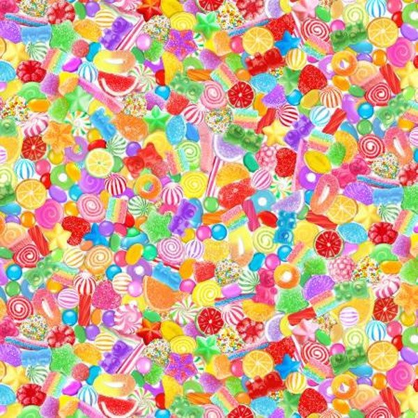 Candy Fabric - Etsy