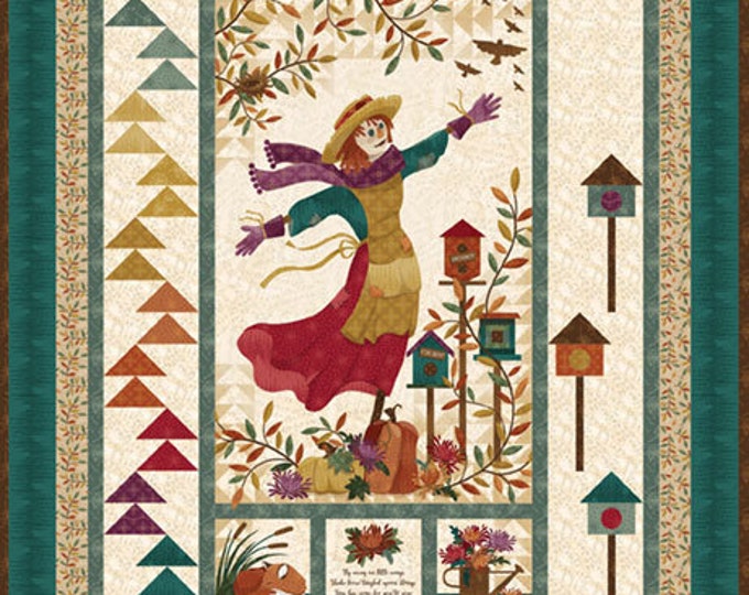 Scarecrow’s Song Quilt Kit 46” X 66” by Material Girlfriends for Marcus ...