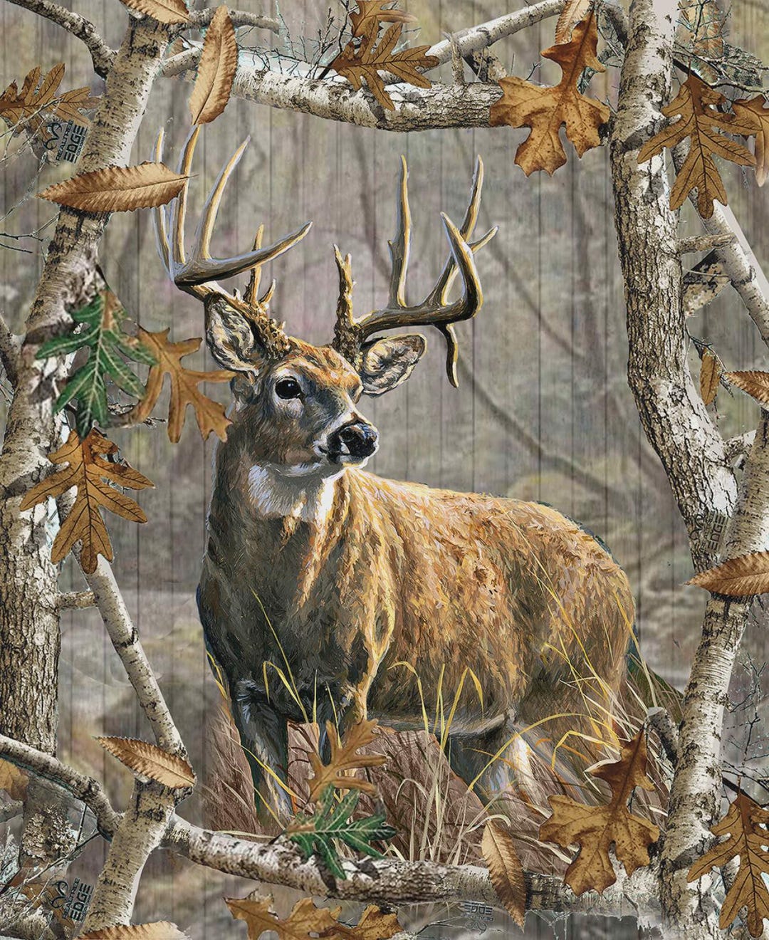 Realtree Plank 10517 Deer Panel for Sykel - Etsy