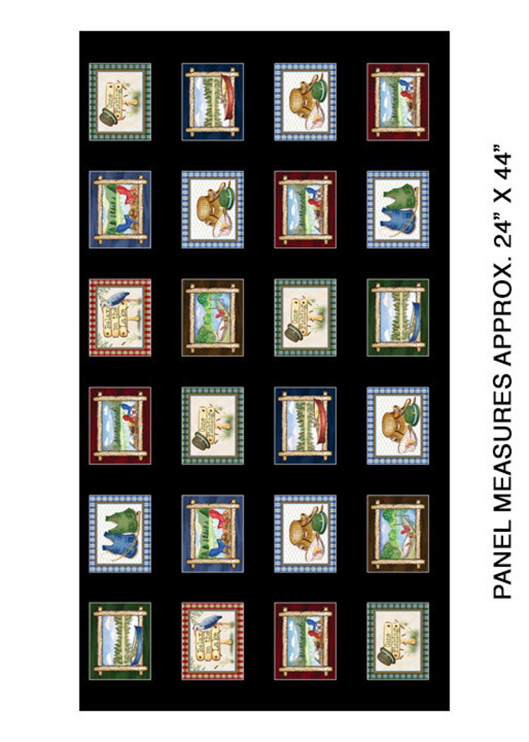 Keep It Reel Panel 07926-12 by Andi Metz for KANVAS by Benartex - Etsy