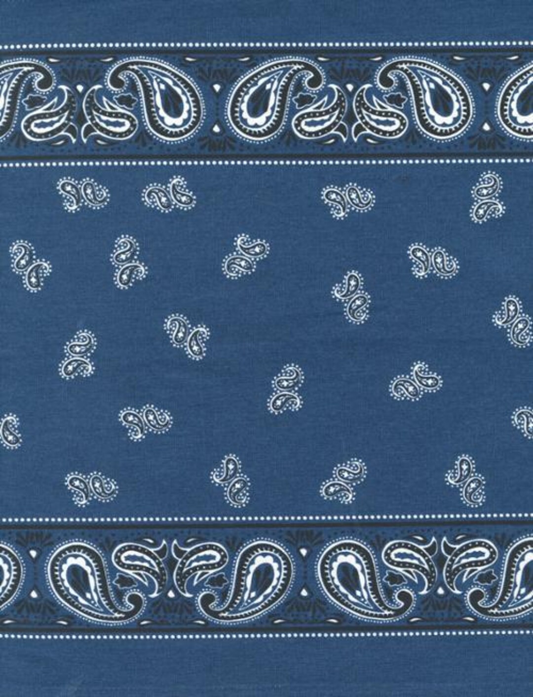 16” Classic Retro Toweling 920-298 Navy Bandana for Moda - Etsy
