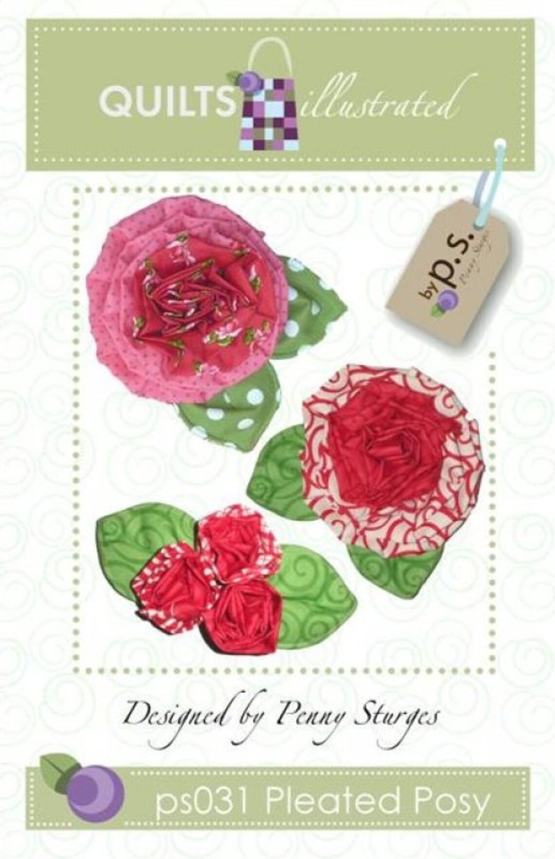 Pleated Posy Pattern Ps031 by Penny Sturges for Quilts Illustrated - Etsy
