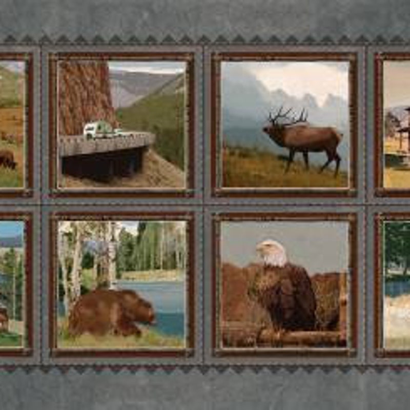 Yellowstone Quilt Fabric - Etsy