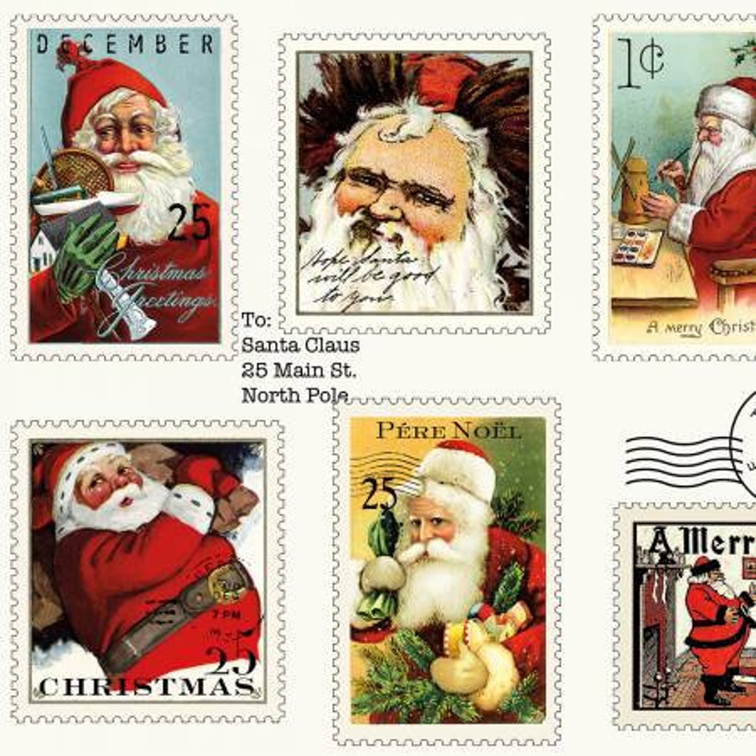 Nicholas CD12333R-STAMPS Postage Stamps by J Wecker Frisch for Riley ...