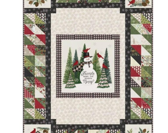 Winter Friends 48.5” X 64.5” Quilt Kit by Deb Strain for Moda - Etsy