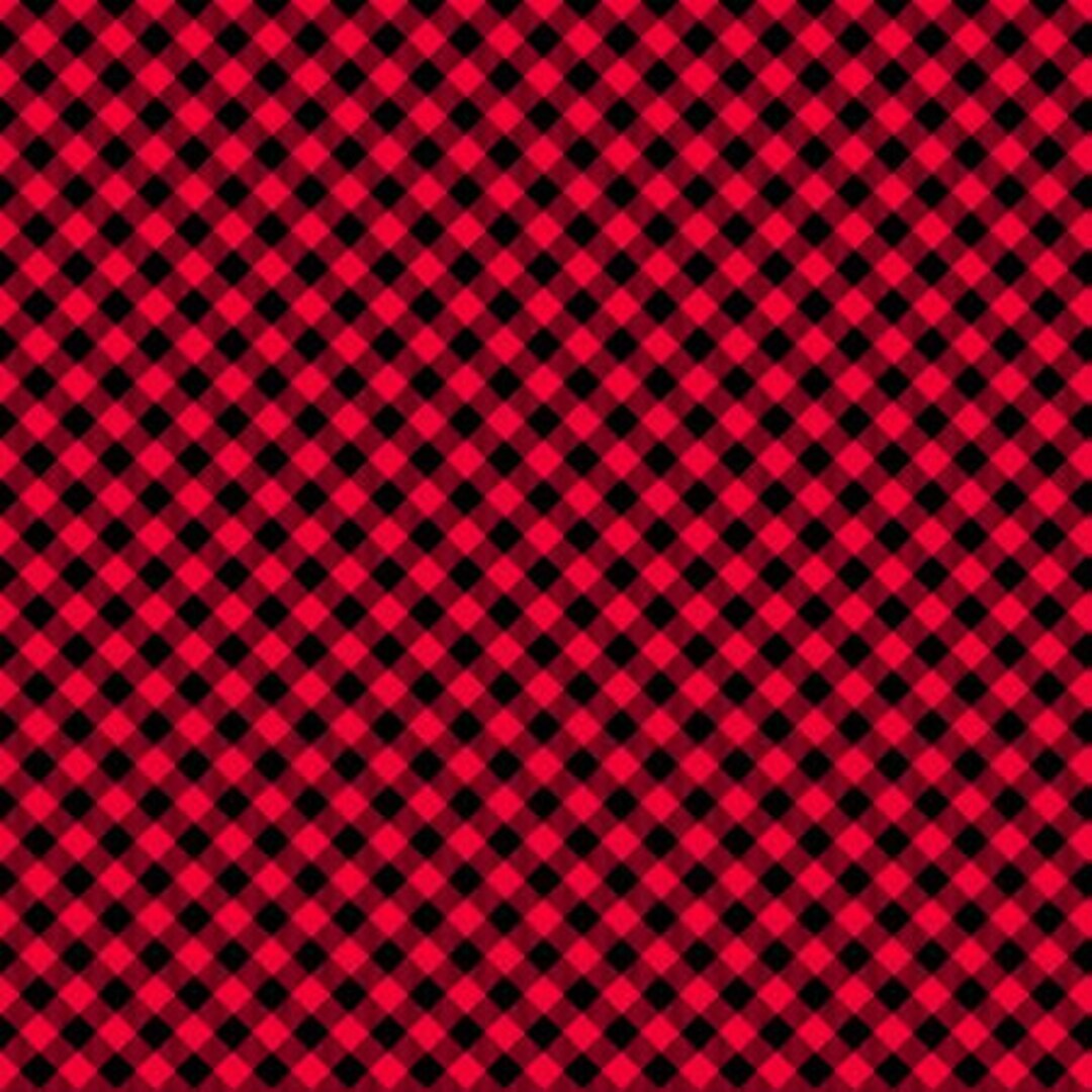 Chelsea’s Checks 9700-89 Red/black 1/8” Check by Priscilla Blain for ...