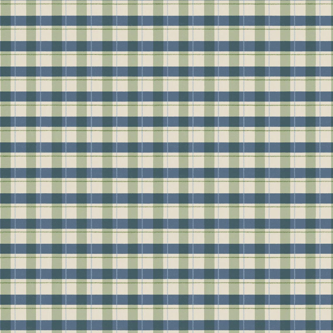 Evergreen Escape 20065-247 Navy/green Plaid by Danielle Murray for ...
