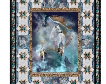 Wolf Quilt Kit - Etsy