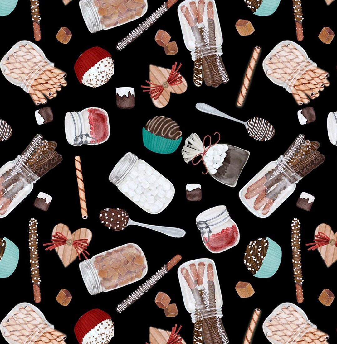 Cocoa Sweet 27673-913 Black Sweet Toss by Danielle Leone for Wilmington ...