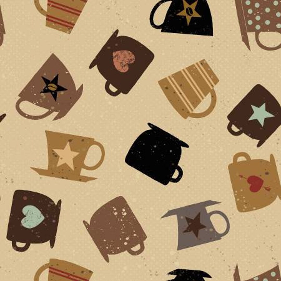 Yay Coffee Y3656-64 Light Carmel Coffee Mugs by Dan Dipaolo for ...