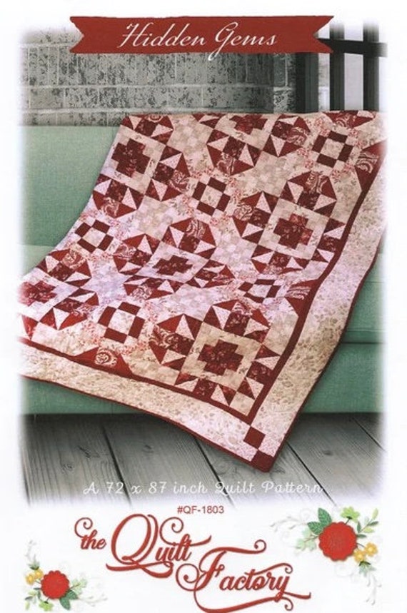 Hidden Gems Quilt Pattern 1803 by the Quilt Factory - Etsy