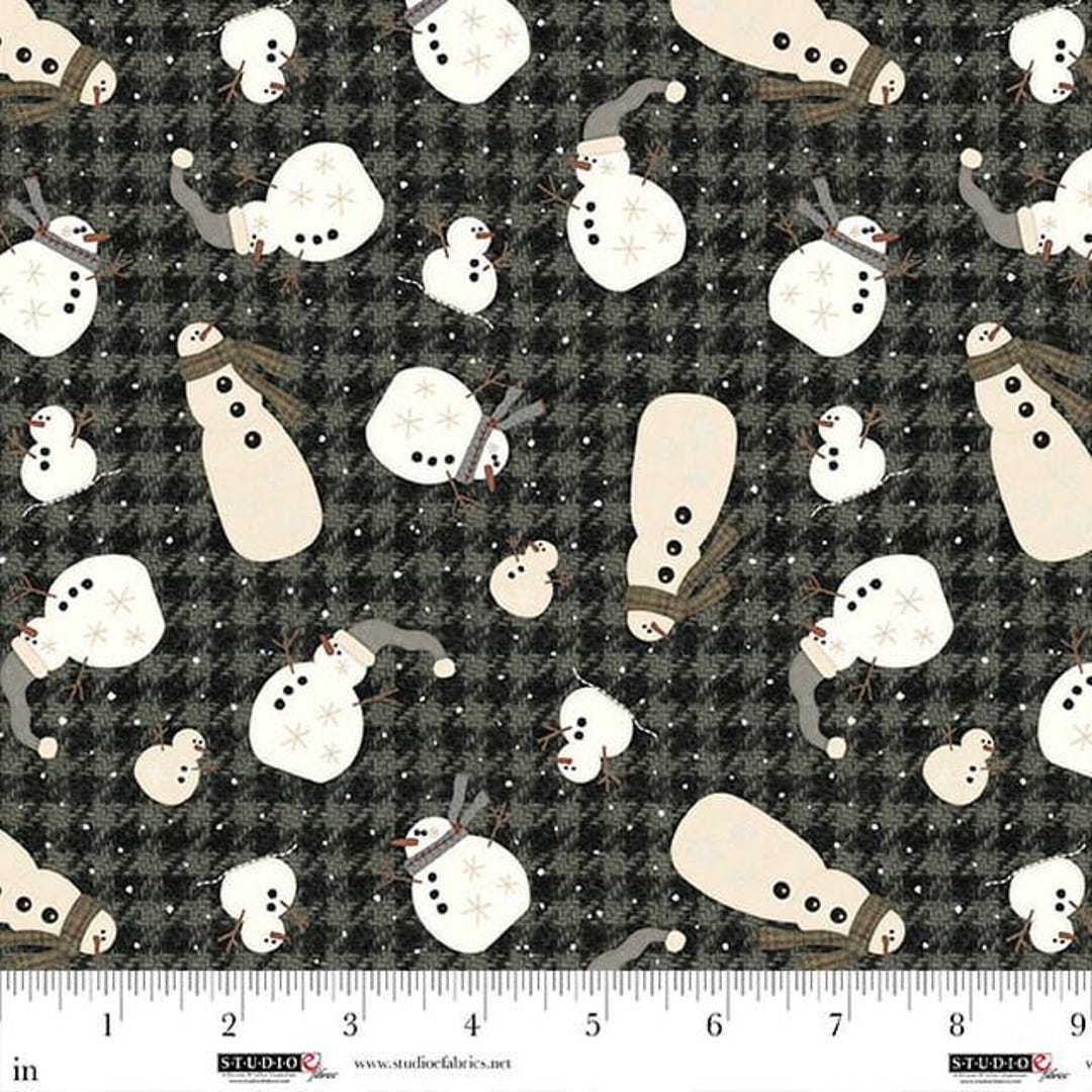 Snowy Days Frosty Nights 8471-62 Moss by Kathi Campbell for Studio E - Etsy