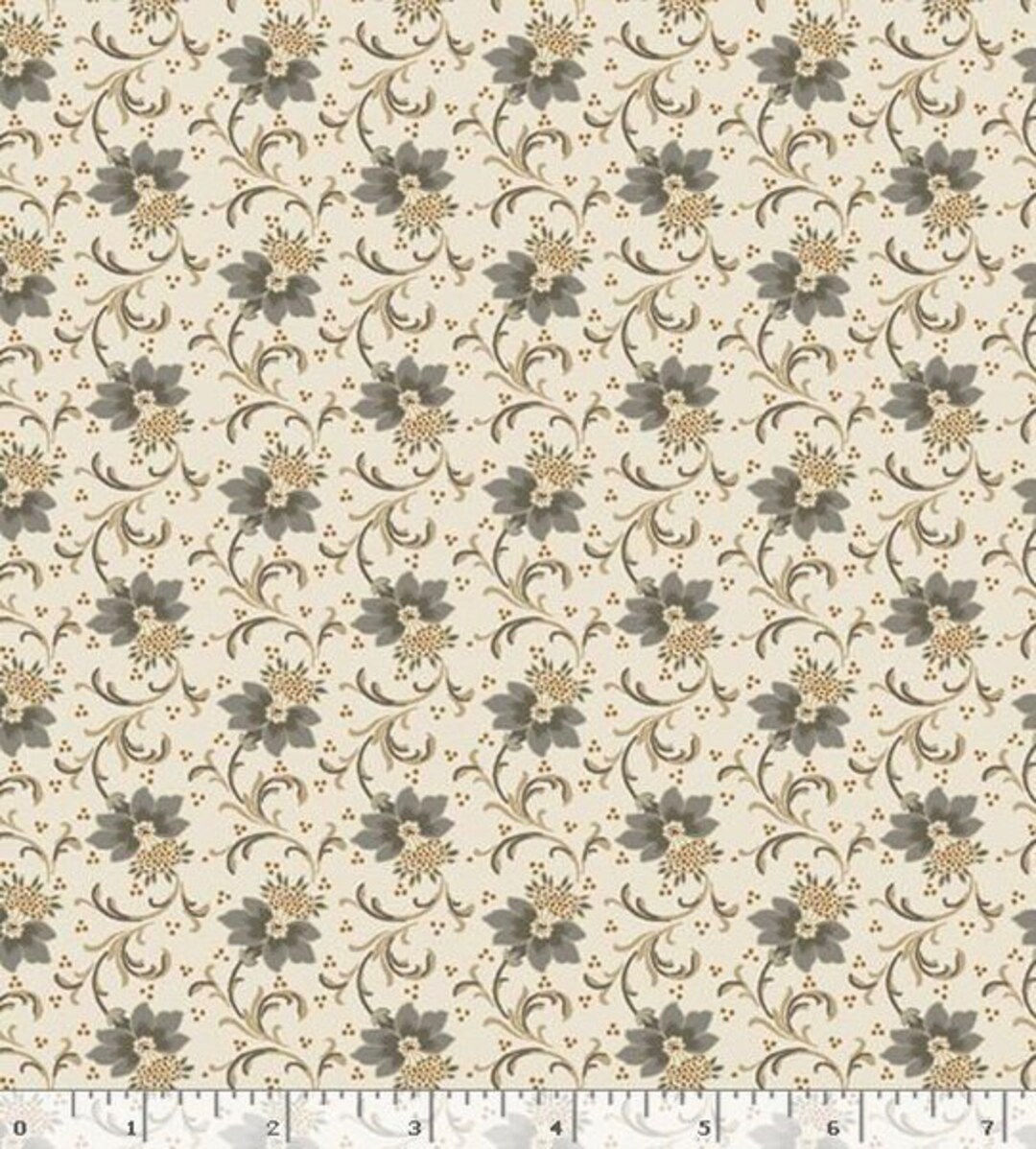Paper Petals R150667D-CREAM Small Petals by Nancy Rink for Marcus - Etsy