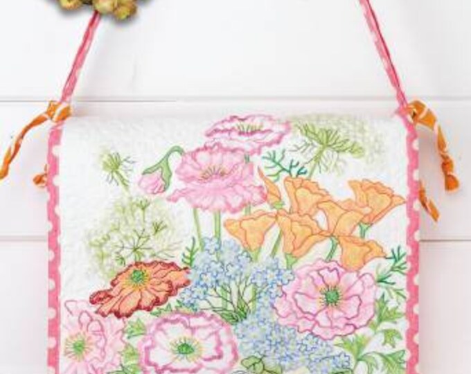 Poppy Project Bag & Needlework #824 Pattern by Crabapple Hill - Etsy