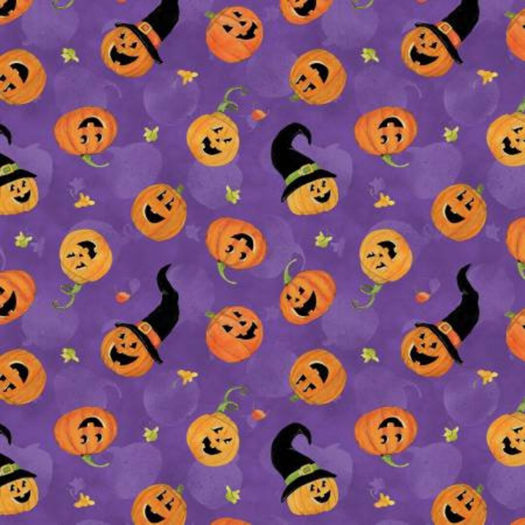 The Boo Crew 39794-687 Purple Jack O Lantern Toss by Susan Winget for ...