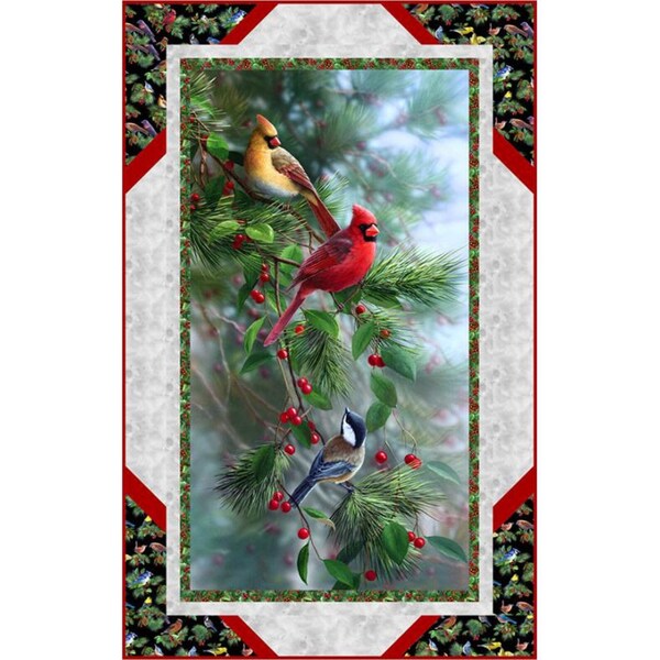 Cardinal Quilt Kit - Etsy