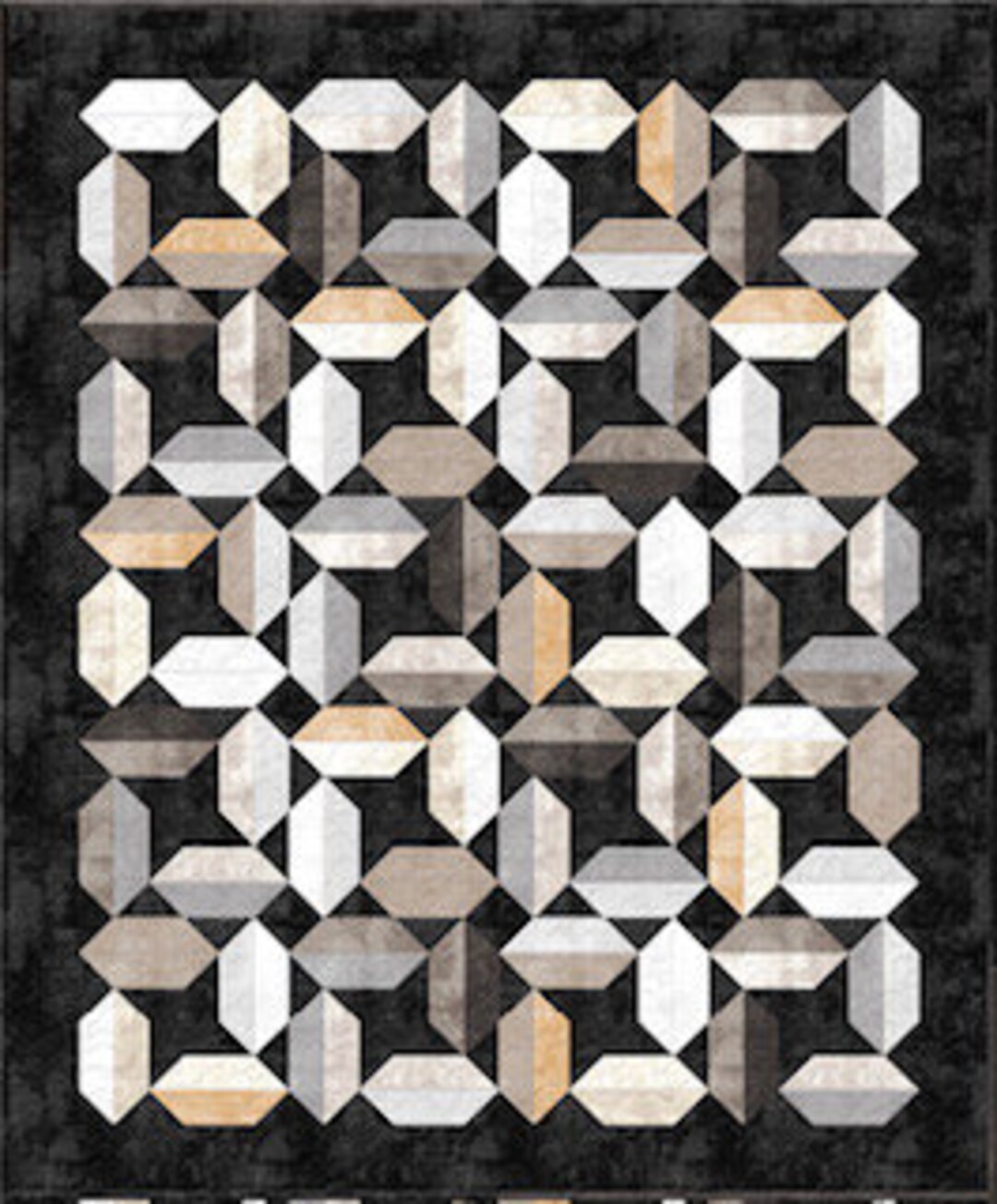 Conundrum Quilt Kit 56” X 68” for Wilmington Prints - Etsy