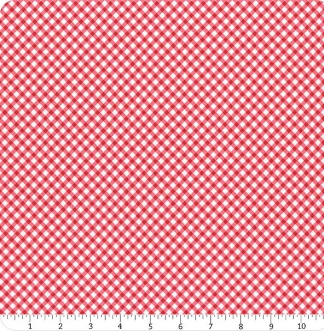 Ellie 18765-11 Soft Red by Brenda Riddle Designs for Moda - Etsy