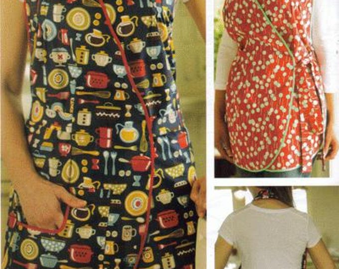 One-yard Overlap Apron IJ903 Pattern by Indygo Junction - Etsy