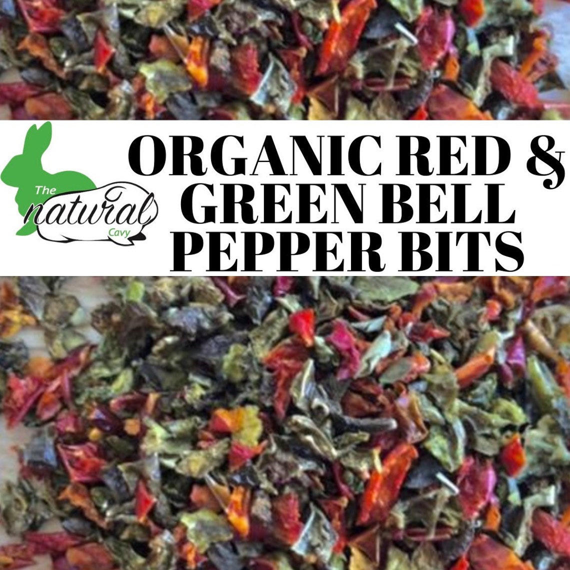 Organic Bell Pepper Bits / Vitamin-c PACKED Pellet Topper/forage Topper ...