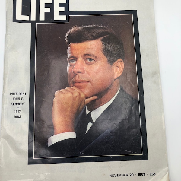 1963 Life Jfk - Etsy