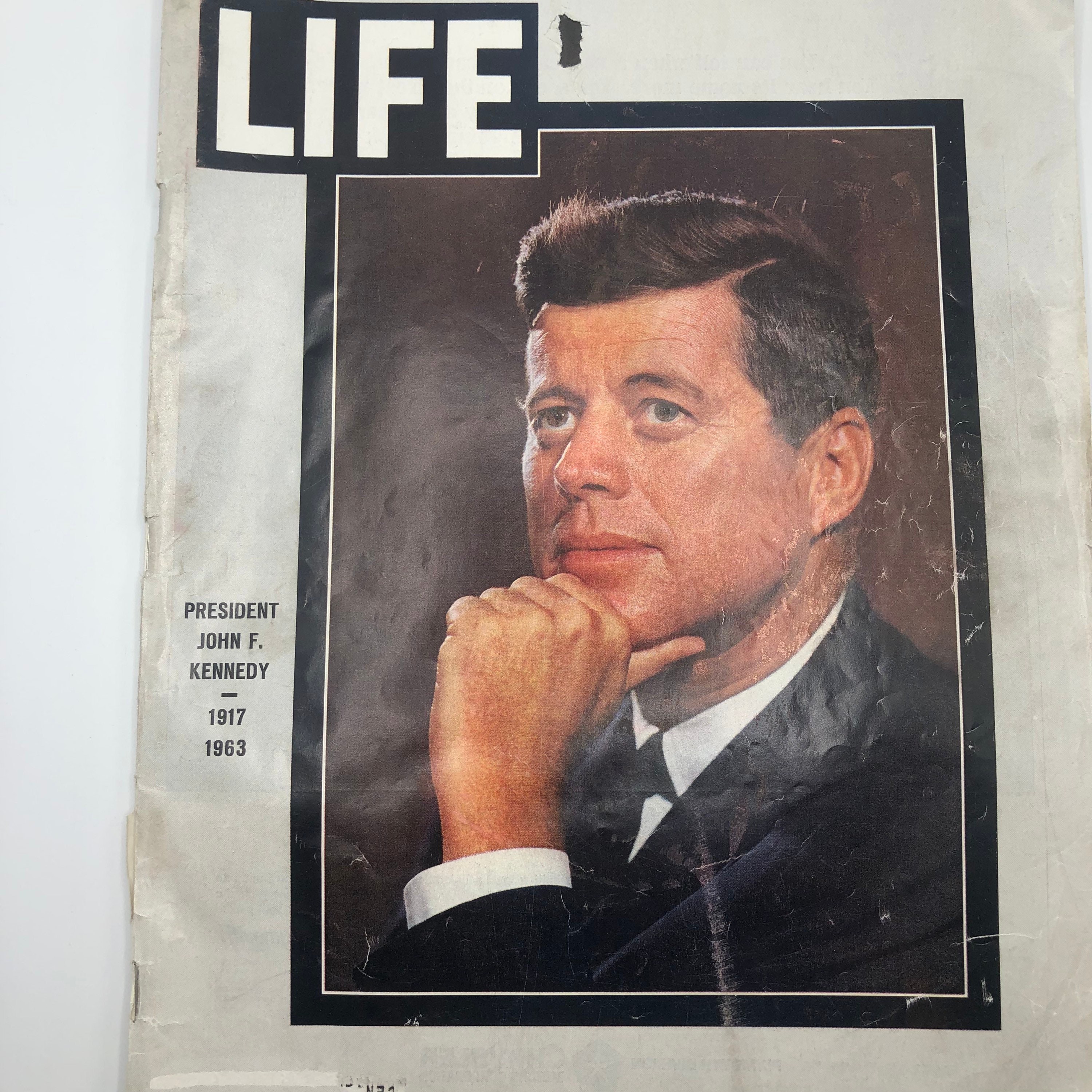 Vintage JFK Life Magazine November 29 1963 - Etsy
