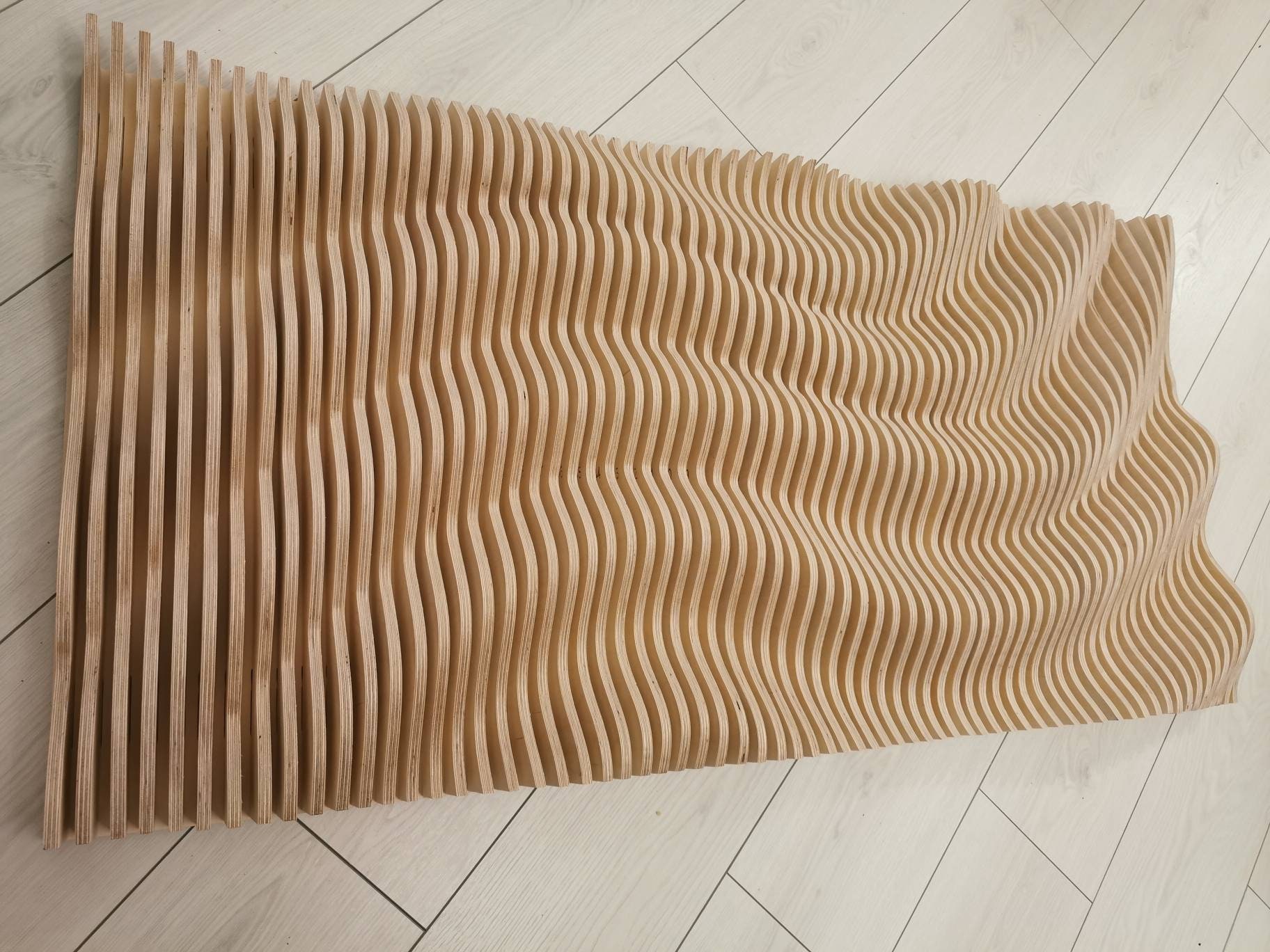 Contemporary 3D Sound Diffusing Art, Custom Corporate Emblem Wall Piece ...