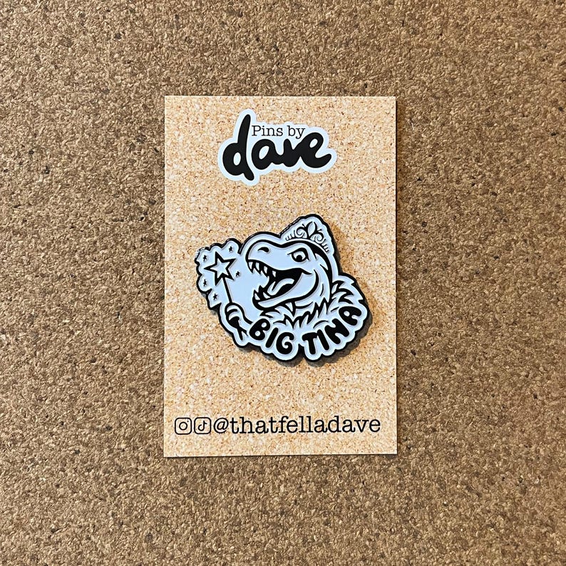 Dungeon Crawler Carl Pin - Big Tina - Etsy