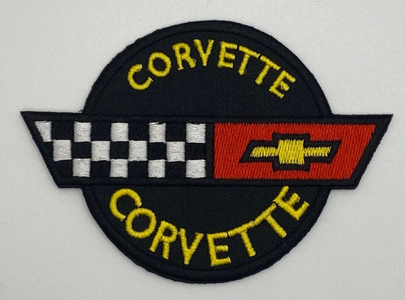 Chevy Corvette Chevrolet Car Vintage Style Retro Patch Iron | Etsy