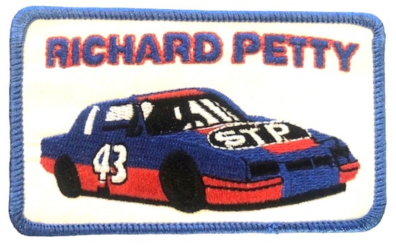Richard Petty King Patch #43 Nascar Racing STP Retro … - Gem