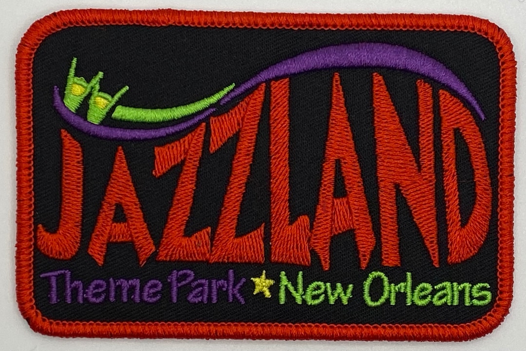 Jazzland Amusement Park Six Flags New Orleans Louisiana Vintage Style ... Jazzland Amusement Park Six Flags New Orleans Louisiana Vintage Style ...