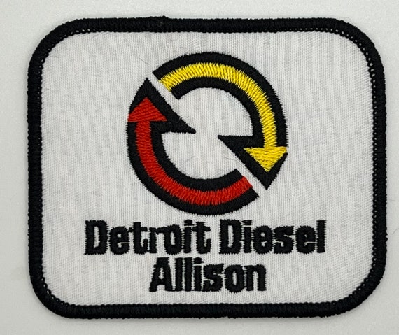 Detroit Diesel Allison Farm Truck Patch Iron Sew On V… - Gem