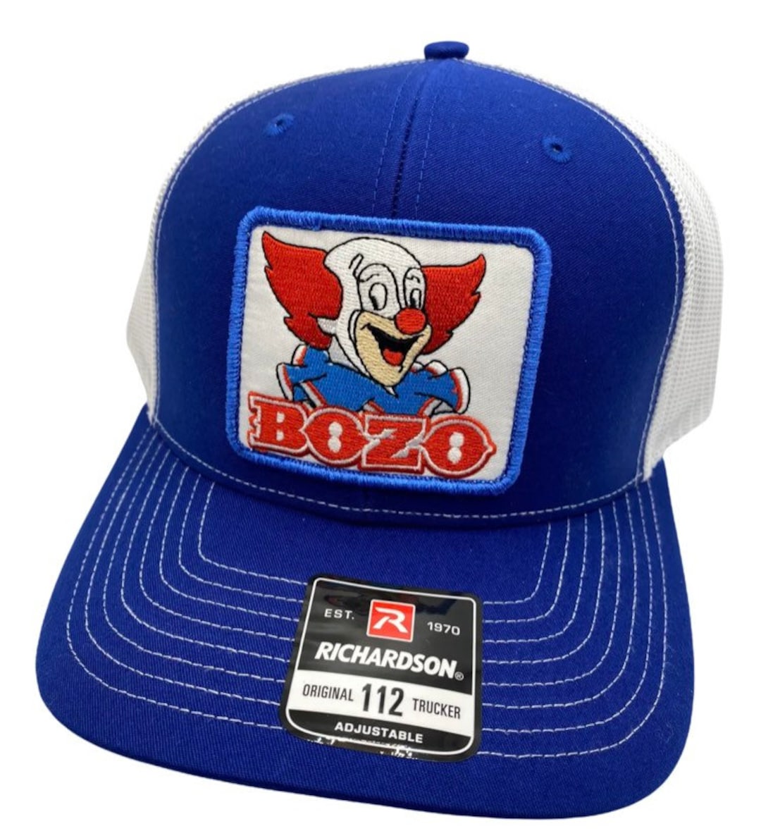 Bozo the Clown 80s TV Show Trucker Hat Richardson 112 Cap - Etsy