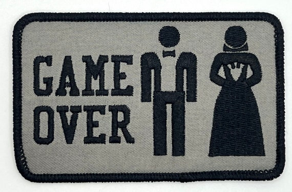 Game Over Wedding Bachelor Adult Humorous Funny Vintage Style - Etsy