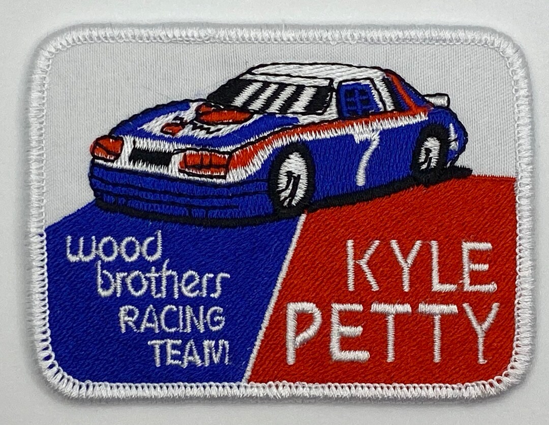 Kyle Petty Wood Brothers NASCAR Racing Cap Hat Jacket Patch - Etsy